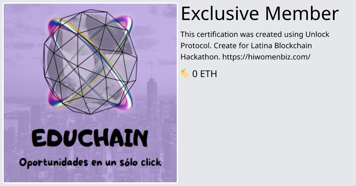 EduChain | Unlock App