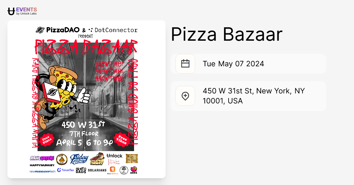 Pizza Bazaar